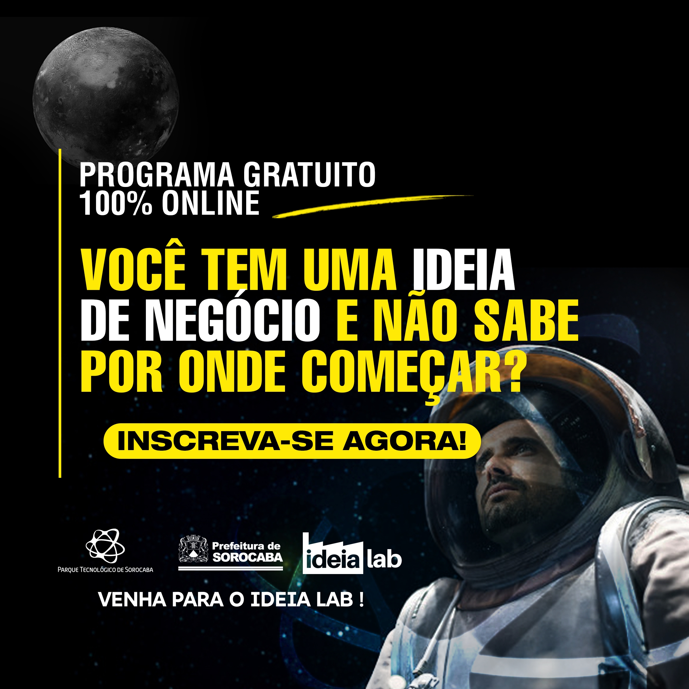 PTS recebe inscrições para o Programa Idea Lab até o dia 10